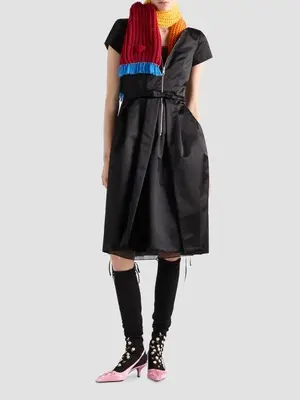 Prada Duchesse Silk Dress