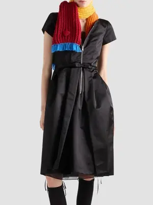 Prada Duchesse Silk Dress