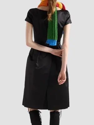 Prada Duchesse Silk Dress