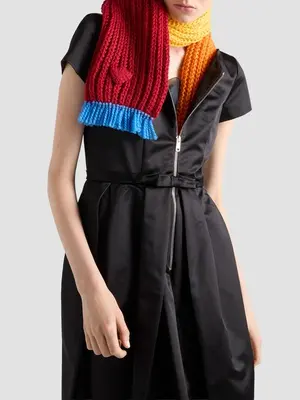 Prada Duchesse Silk Dress