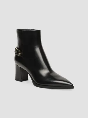 Santoni 65mm Leather Ankle Boots