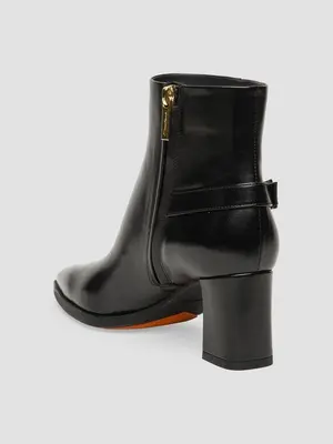 Santoni 65mm Leather Ankle Boots