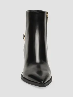 Santoni 65mm Leather Ankle Boots