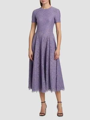 Michael Kors Lace A-line Midi-dress