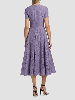 Michael Kors Lace A-line Midi-dress
