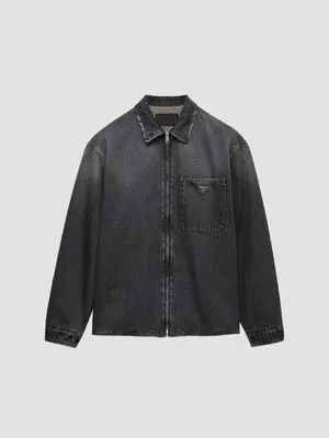 Prada Denim Shirt - Black