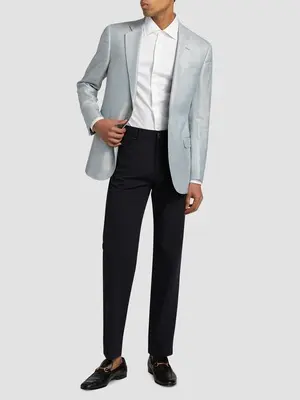 Giorgio Armani Cotton Long-sleeve Dress Shirt