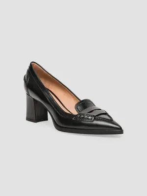 Santoni Florinda 65mm Leather Pumps