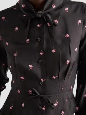 Prada Washed Silk Shirt