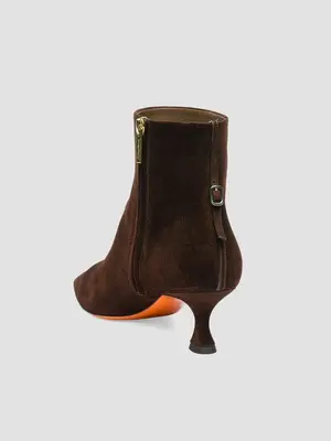 Santoni Giulie 55mm Suede Booties