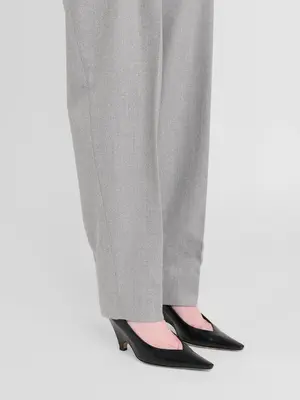 Bottega Veneta Scaletta 90mm Leather Wedge Pumps