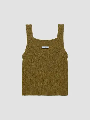 Prada Wool And Alpaca Top