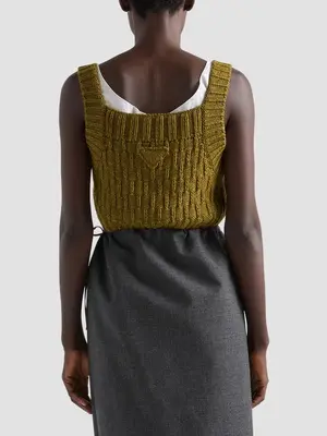 Prada Wool And Alpaca Top