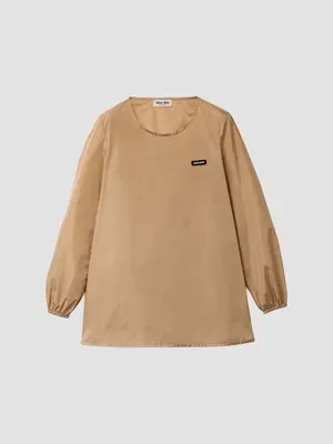 Miu Miu Technical Fabric Dress - Brown