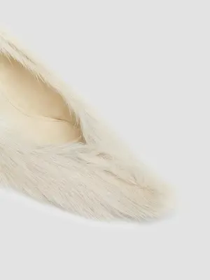 Bottega Veneta Scaletta 90mm Shearling Pumps