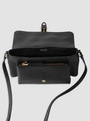 Prada Nappa Leather Smartphone Holder - Black