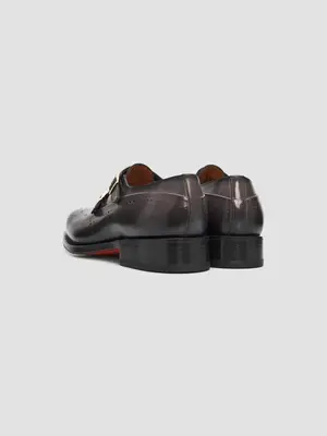 Santoni Kaj Monk-strap Leather Brogues
