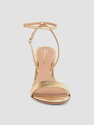 Santoni 40mm Patent Leather Sandals