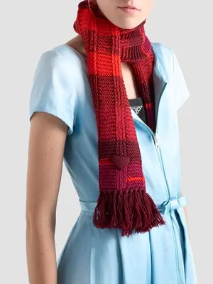 Prada Washed Silk Duchesse Dress
