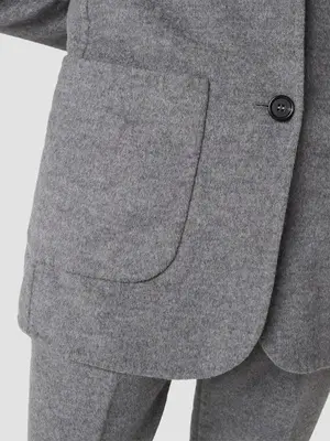 Miu Miu Single-breasted Double Wool Jacket