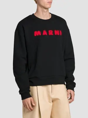 Marni Logo Crewneck Sweatshirt