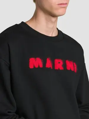 Marni Logo Crewneck Sweatshirt