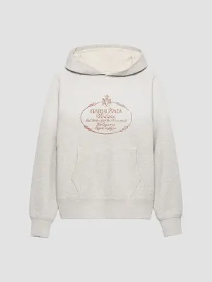 Prada Cotton Fleece Hoodie
