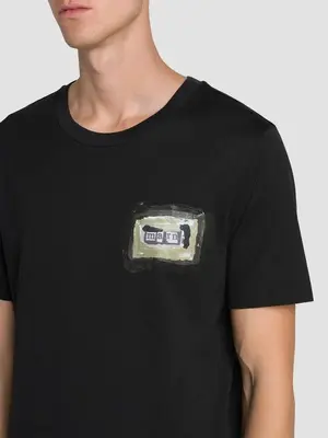 Marni Collage Logo Cotton Crewneck T-shirt