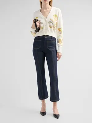 Cinq À Sept Nikko Cotton Heirloom Cardigan