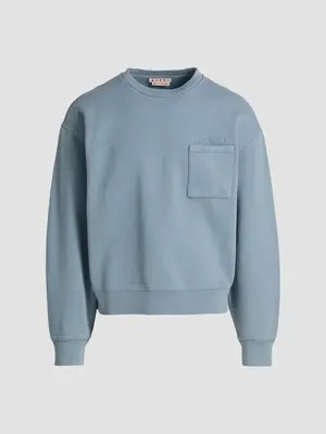 Marni Gart-dyed Cotton Crewneck Sweatshirt
