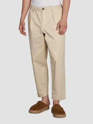 Marni Cotton Gabardine Crop Trousers