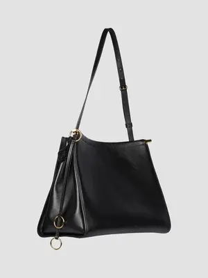 Alaïa Medium Square Leather Shoulder Bag