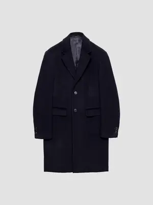 Prada Single-breasted Wool And Cashmere Coat