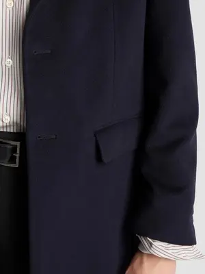 Prada Single-breasted Wool And Cashmere Coat