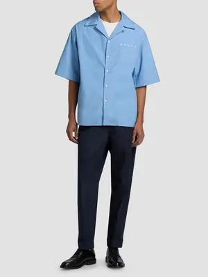 Marni Cotton Poplin Bowling Shirt