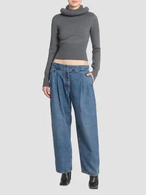Alaïa Hooded Wool Sweater