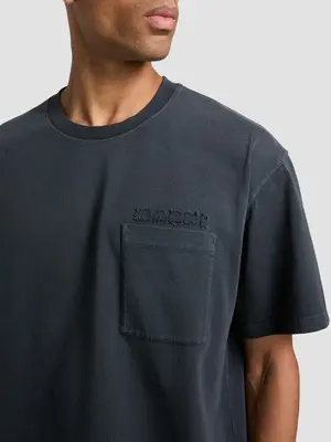 Marni Gart-dyed Cotton Crewneck T-shirt