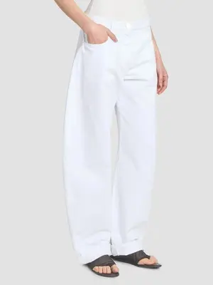 Alaïa Barrel Mid-rise Jeans