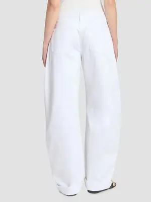 Alaïa Barrel Mid-rise Jeans