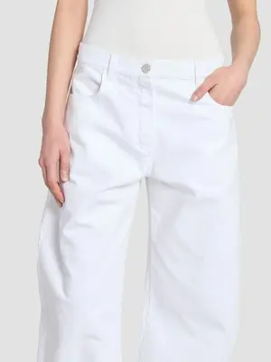 Alaïa Barrel Mid-rise Jeans