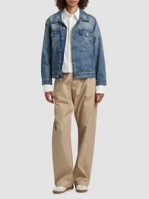 MAISON MARGIELA Denim Button-front Jacket
