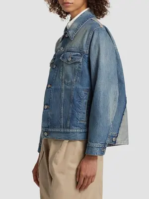 MAISON MARGIELA Denim Button-front Jacket