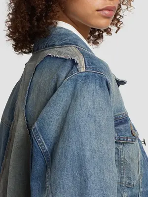 MAISON MARGIELA Denim Button-front Jacket