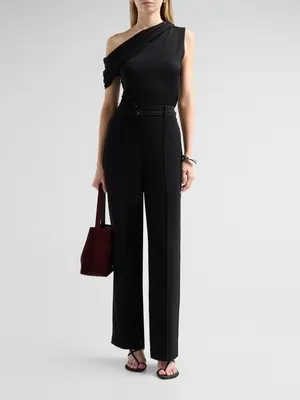 Cinq À Sept Maelor Belted Pants