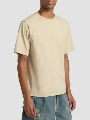 Rick Owens Brad Cotton T-shirt - Sand