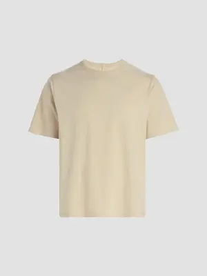 Rick Owens Brad Cotton T-shirt - Sand