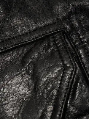 Rick Owens Firbanks Leather Midi-skirt