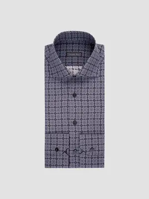 Stefano Ricci Silk Salerno Shirt - Grey