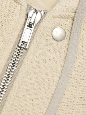 Rick Owens Windbreaker Fleece Cotton Zip-front Hoodie