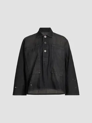 MAISON MARGIELA Oversized Denim Pull-over Shirt